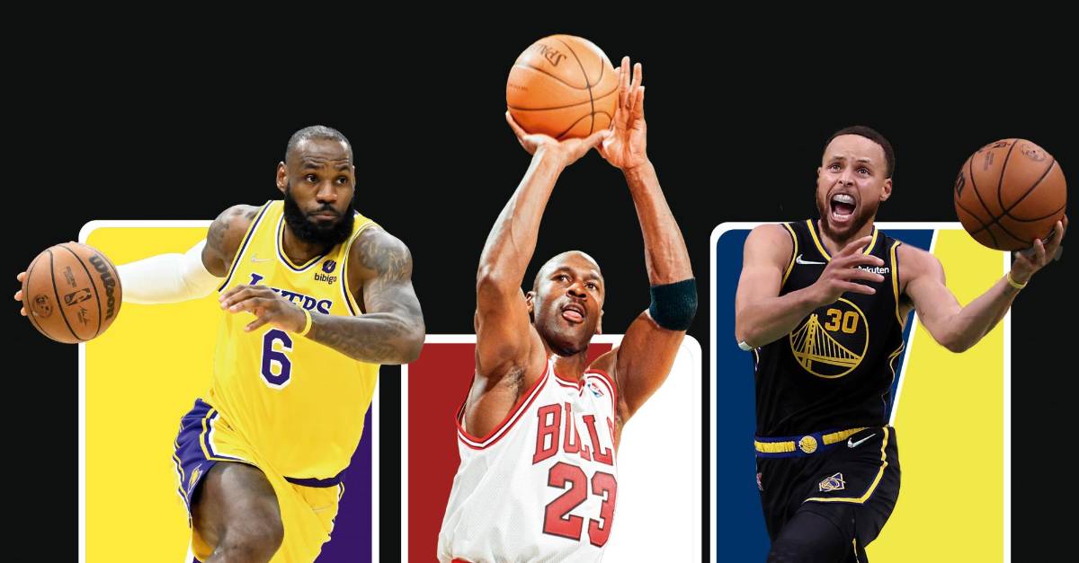 Jordan, James y Curry, los tres más efectivos en finales de la NBA