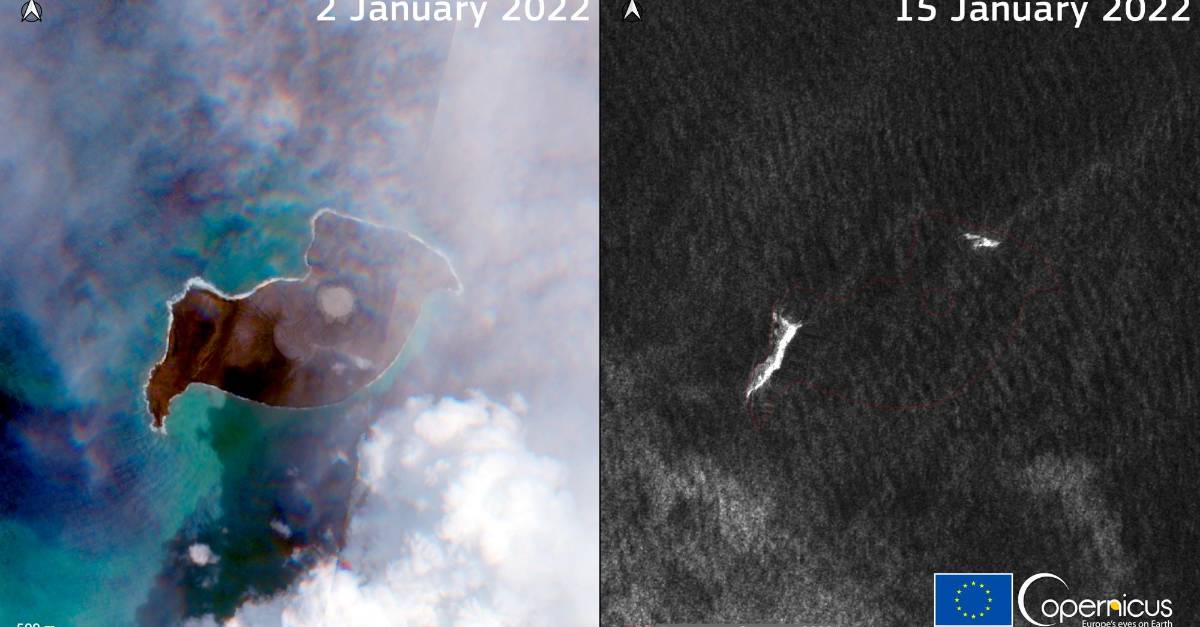 Tonga remains isolated after the eruption of an underwater volcano ...