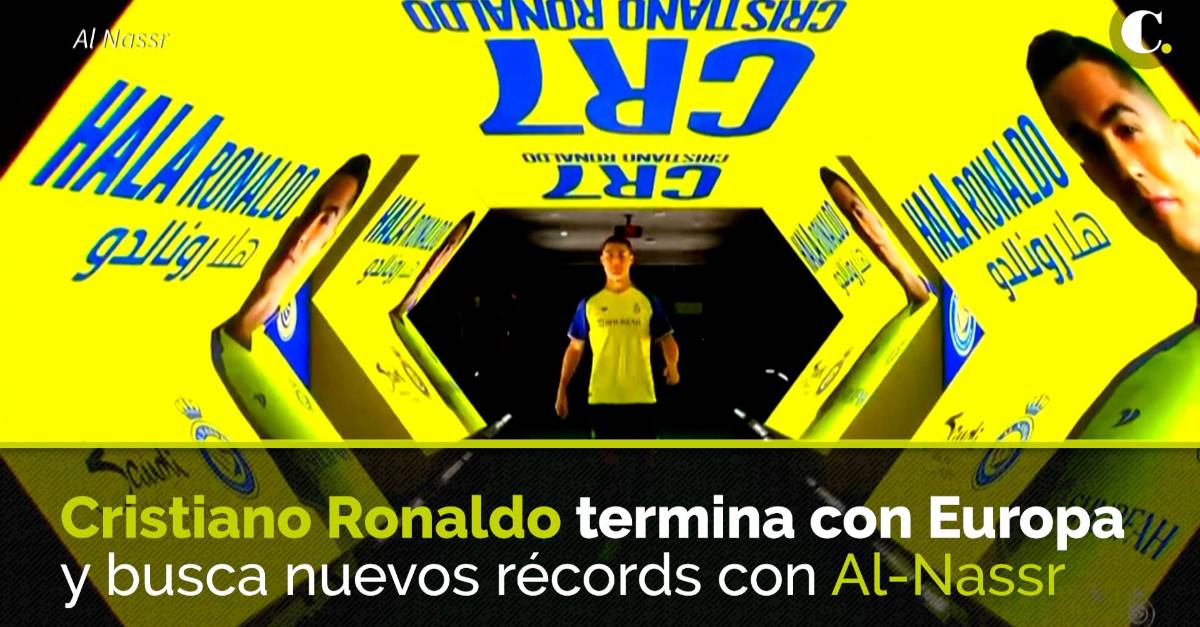 Cristiano Ronaldo Es Presentado Ante La Afición De Al Nassr