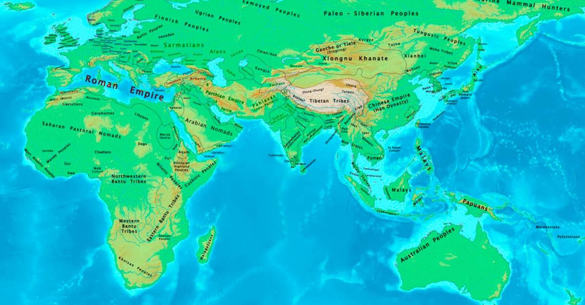 Xiongnu Khanate Empire Map