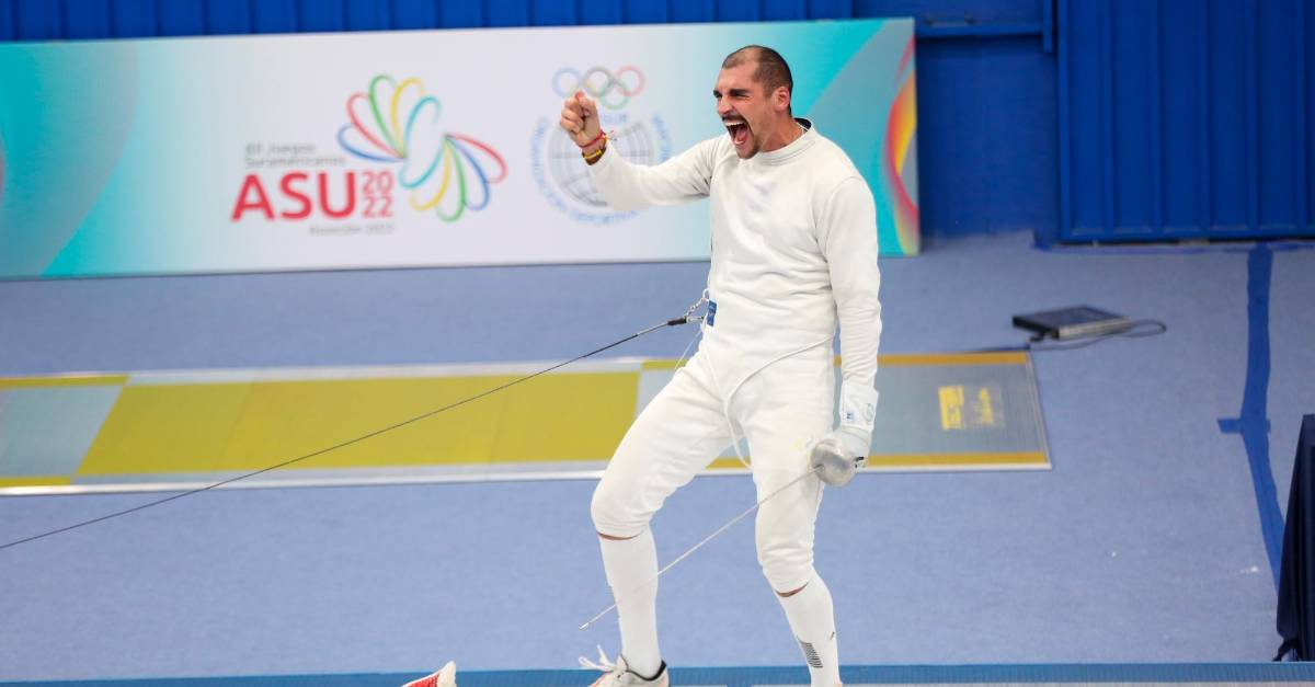 Esgrima gana tres oros históricos para Colombia