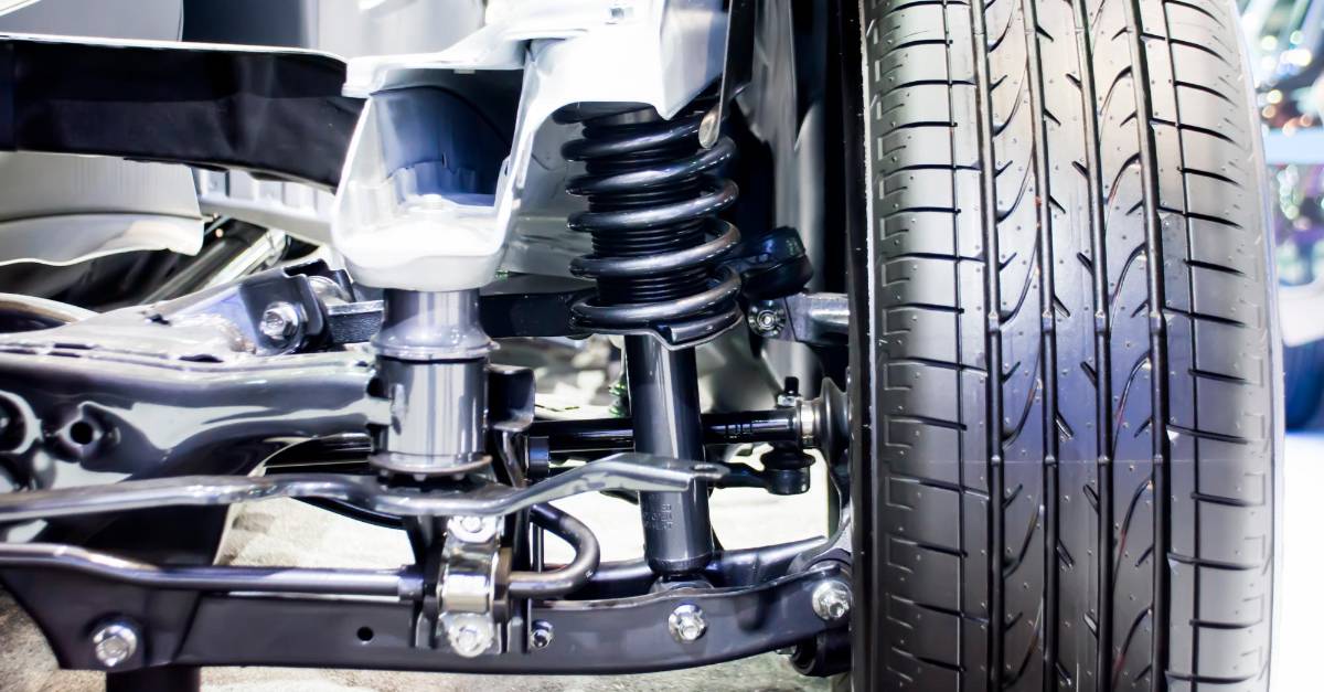 El amortiguador de su carro desde adentro