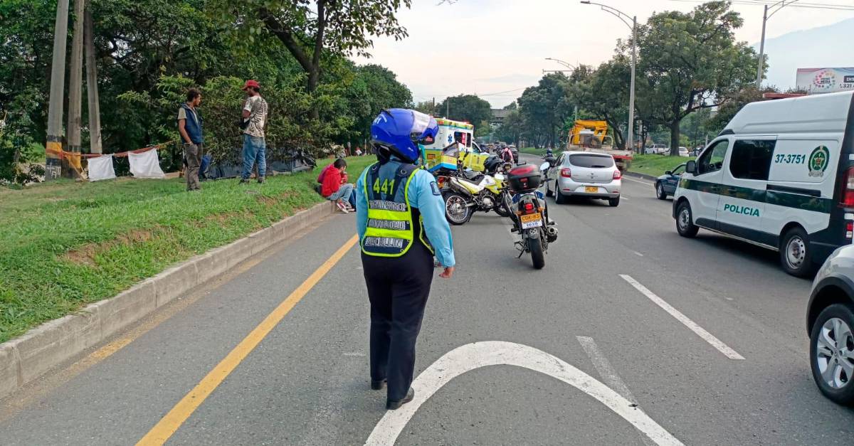 En Medellín, cada 16 minutos hay un lesionado en las vías por accidentes