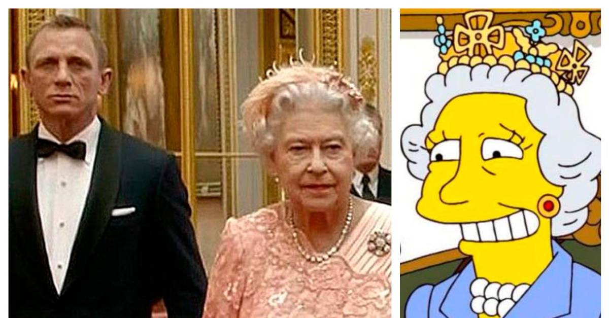 Desde un comercial con James Bond hasta Los Simpsons: Isabel II marcó ...