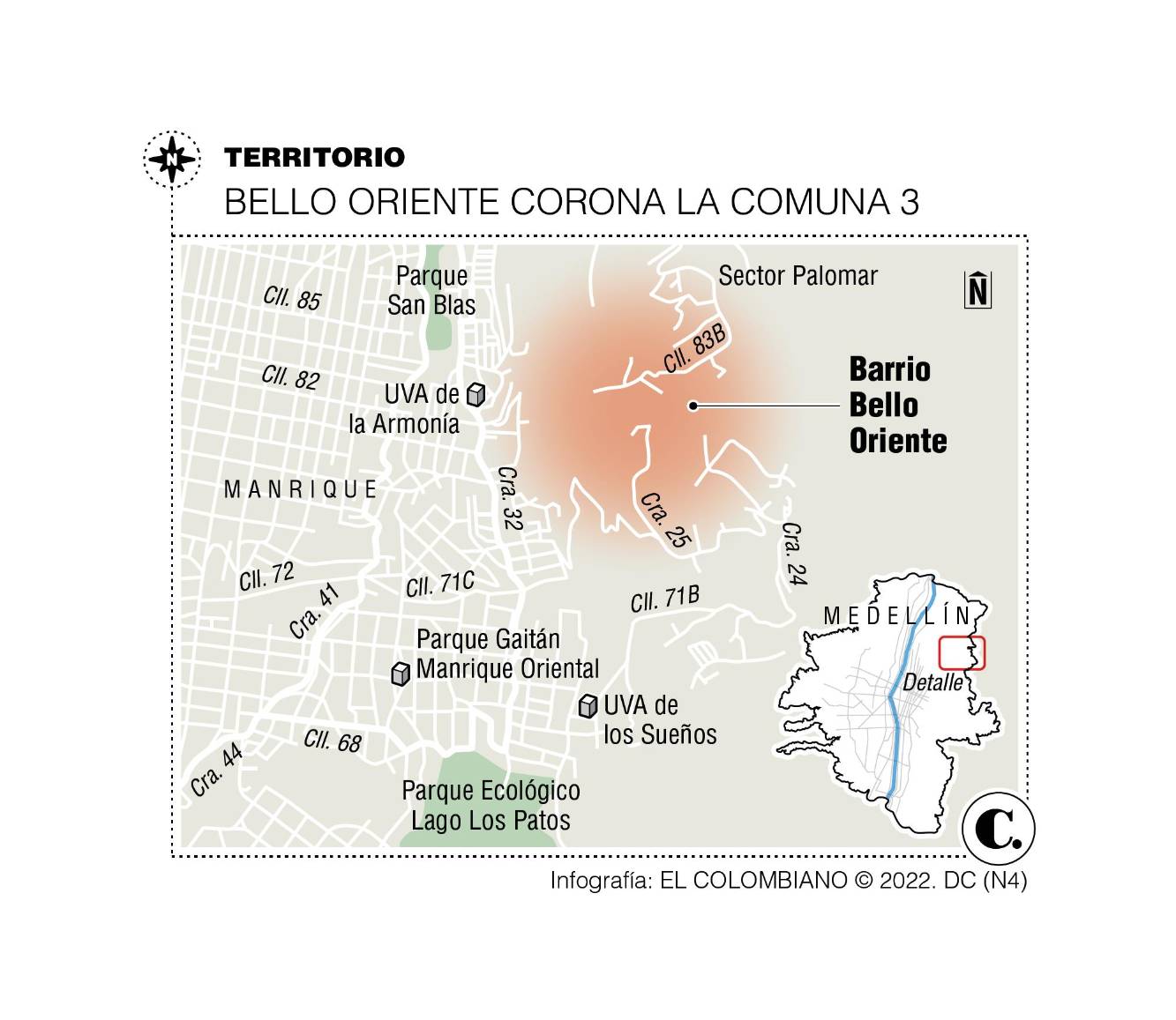 Bello Oriente es el primer barrio informal del mundo con sistema de ...