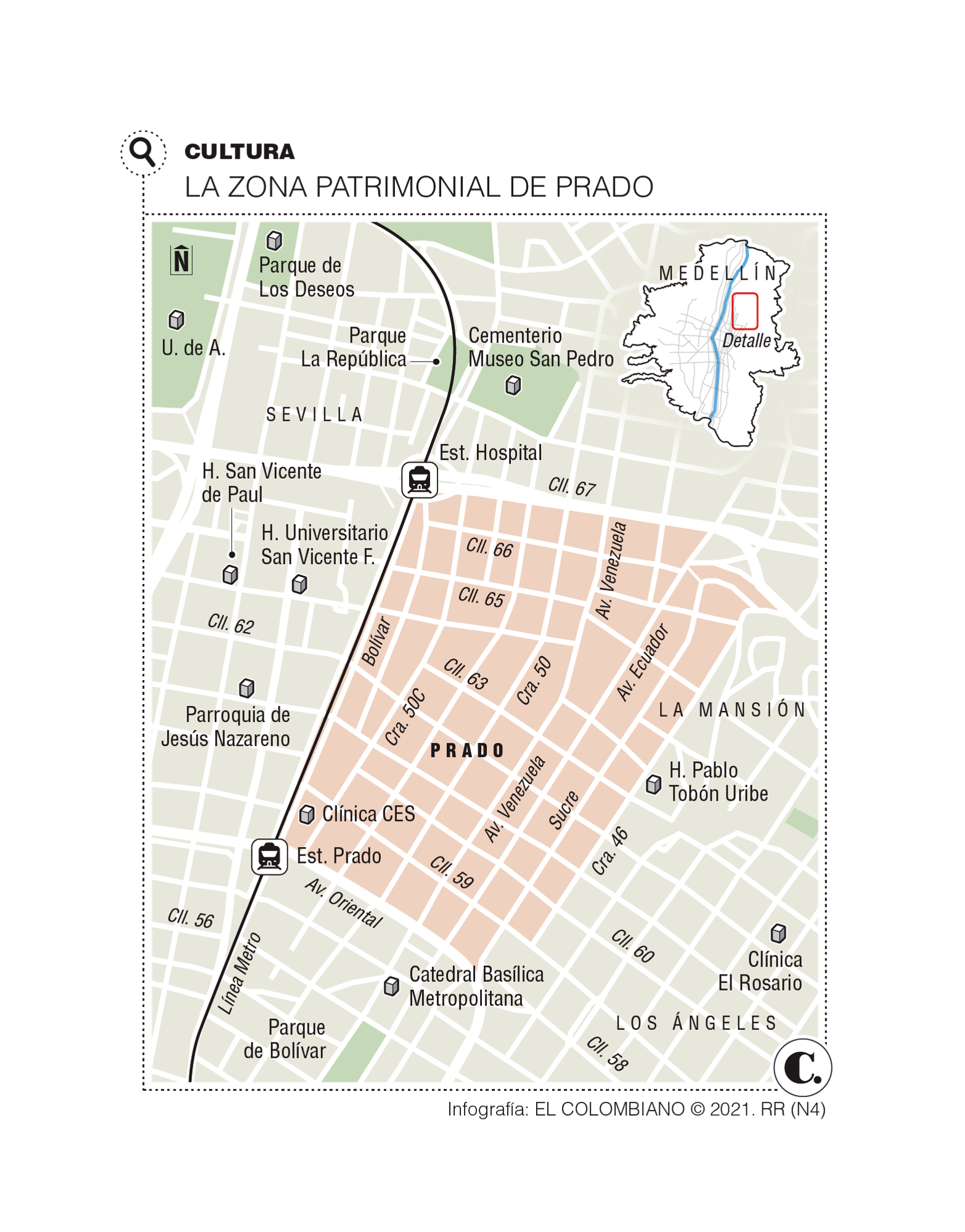 La Medellín del siglo pasado revive en las noches de Prado