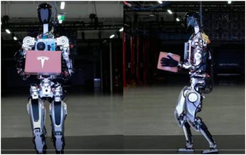 Optimus: el robot humanoide de Tesla que riega plantas y hace otras ...