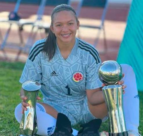 Ella es Luisa Agudelo, la fenomenal portera de Colombia en el Mundial ...