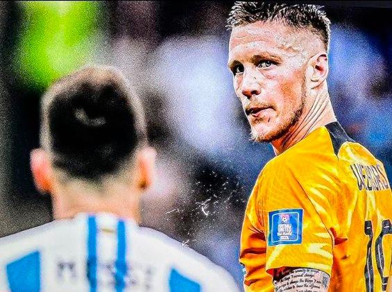 Esto dijo Wout Weghorst tras el “¿qué mirás bobo?” que le dijo Messi