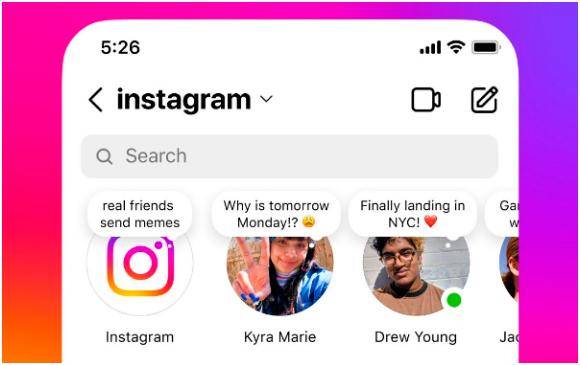 Llega “Notas” a los mensajes directos de Instagram, ¿qué es y cómo funciona?