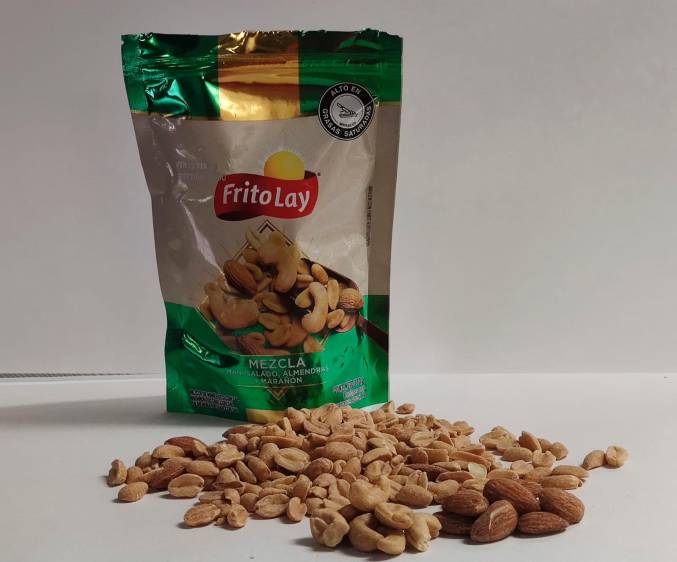 ¿Qué contiene realmente el paquete de maní salado, almendras y ...