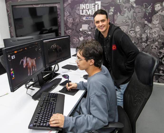 En un pequeño estudio germina la semilla de los videojuegos paisas