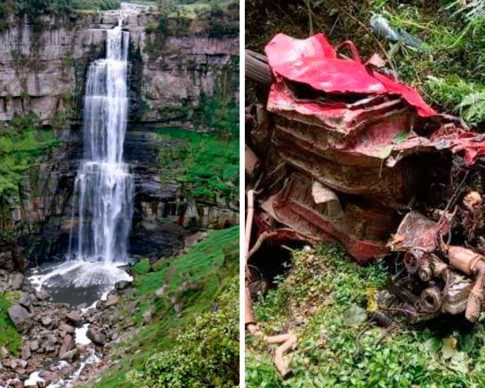 Accidente En El Salto Del Tequendama Cuerpos No Aparecen Y Se Sospecha