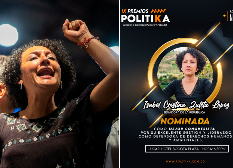 En medio de cuestionamientos, Isabel Zuleta fue nominada a premio como ...