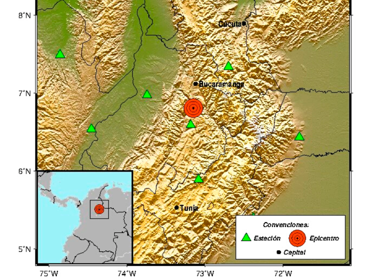 ¿lo Sintió Fuerte Temblor Sacudió A Colombia En La Madrugada