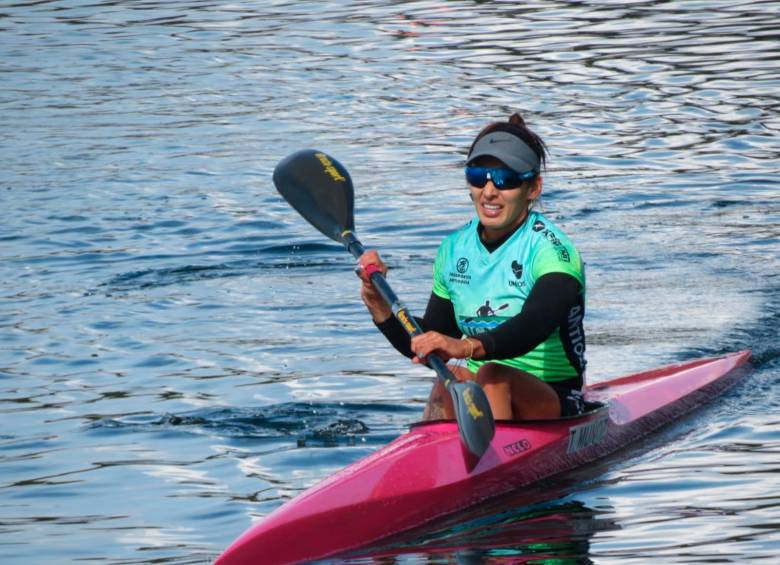 Antioquia mostró su potencial en el canotaje en Guatapé