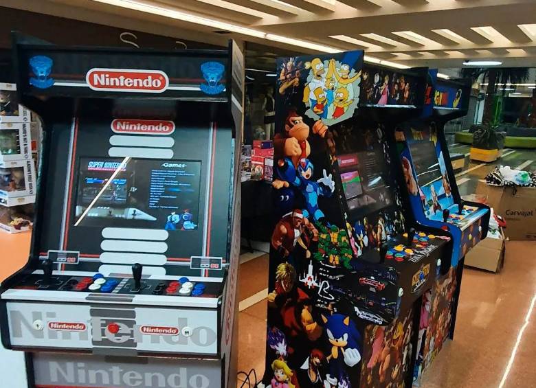 ¡Pura nostalgia! El paisa que vende las maquinitas del ayer