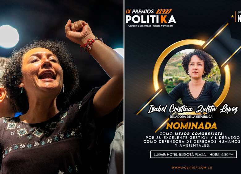 En medio de cuestionamientos, Isabel Zuleta fue nominada a premio como ...