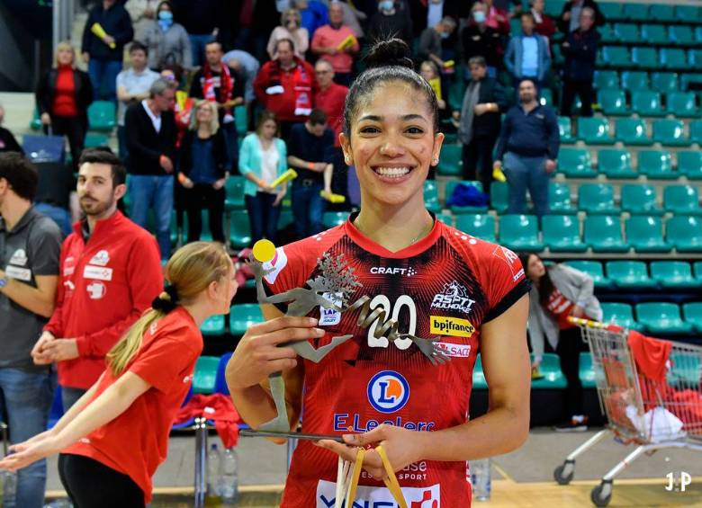 Amanda Coneo está feliz por el nivel que mostró en Francia y ya trabaja ...