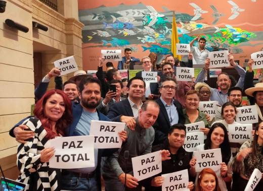 Congreso Ya Concilió La “paz Total” Pasa A Sanción Presidencial