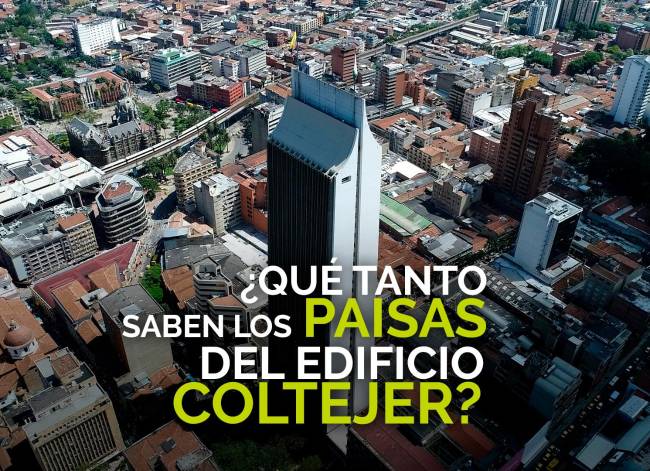 Video | ¿Qué tanto saben los paisas del edificio Coltejer?