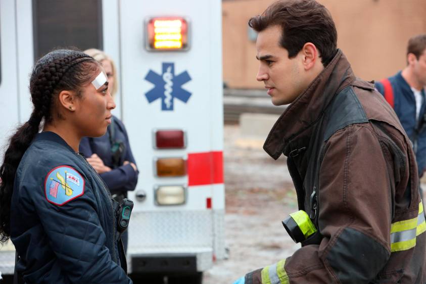 Alberto Rosende, el bombero apasionado de Chicago Fire