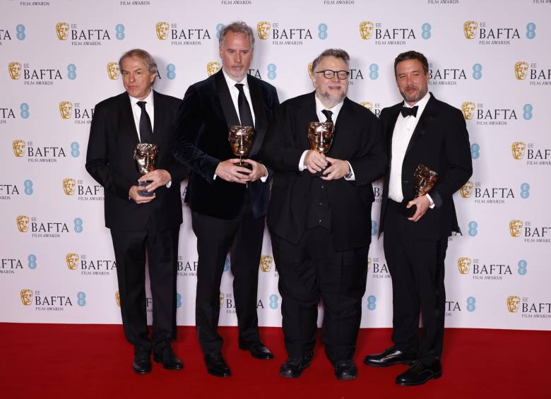 Pinocchio de Guillermo del Toro gana premio Bafta a mejor película animada