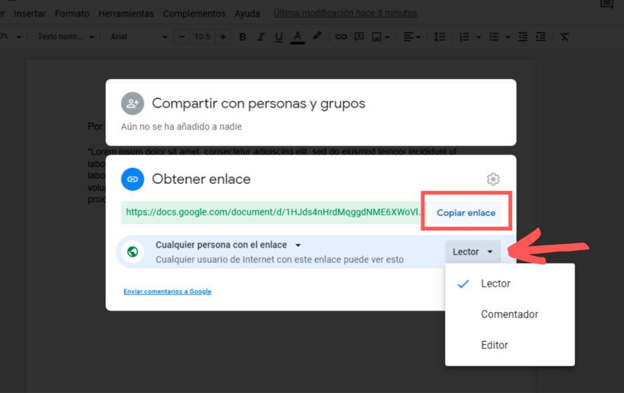 ¿Cómo lo hago? | Compartir un documento en Drive para todo el mundo