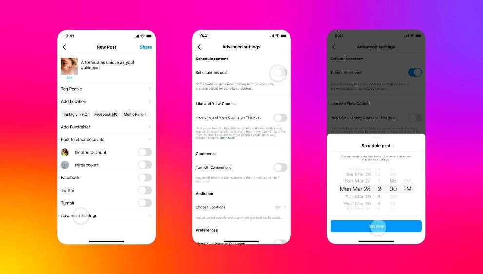 ¿Cómo programar publicaciones en Instagram desde la app?
