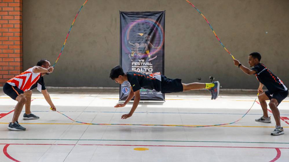 En fotos | Medellín disfruta del Festival de Salto con Cuerda que ahora ...