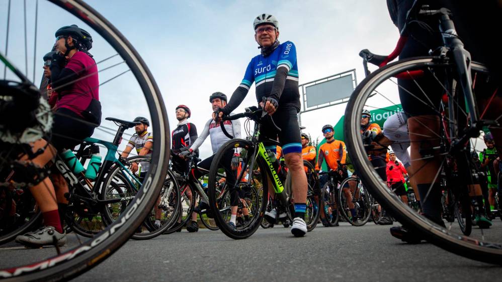 En fotos | Cargada de emociones estuvo la Rodada del Clásico El Colombiano