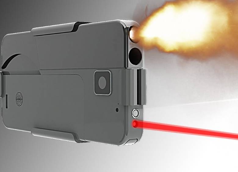 “iPhone Gun”, el arma en forma de smartphone que preocupa a Europa
