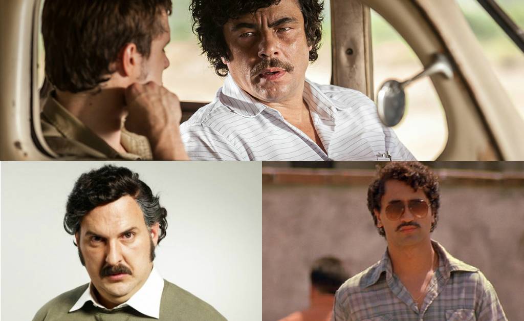 Las cinco caras de Pablo Escobar en el cine y la TV