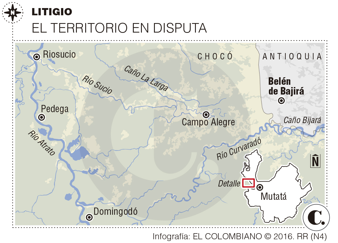 Antioquia se une para defender a Bajirá