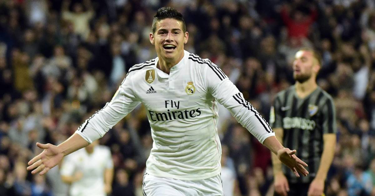 James Rodríguez, entre los 23 aspirantes al Balón de Oro