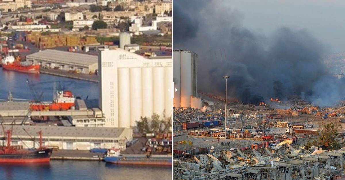 En Imágenes El Antes Y Después De Las Explosiones En Beirut