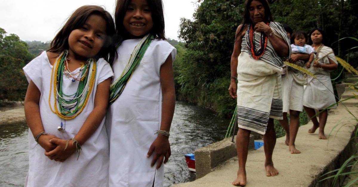 Los kogui recuperarán parte de su tesoro