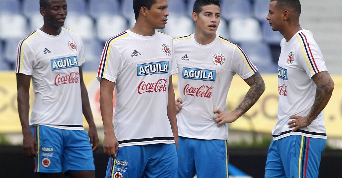 James Rodríguez y Cardona serían los guías de Colombia en el debut de ...