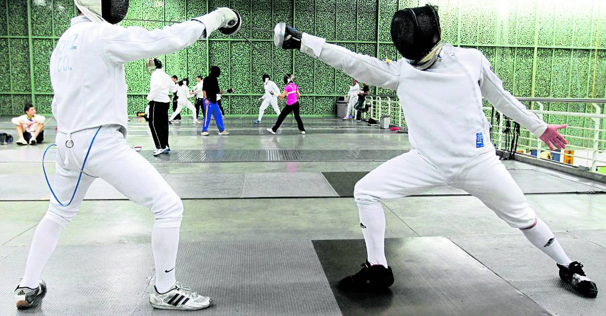 Espada, arma fuerte de Antioquia en la esgrima