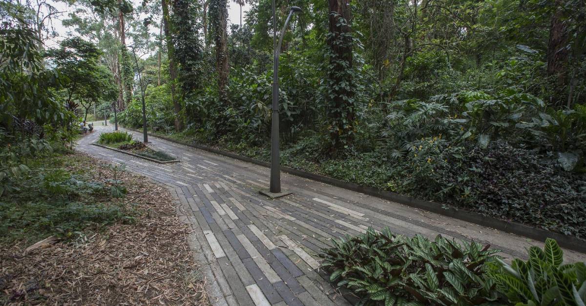 Así están los parques de El Poblado