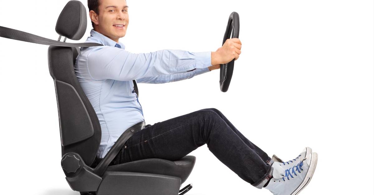 Siéntese bien cuando conduzca