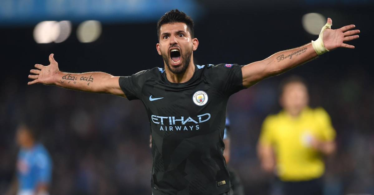Agüero guía al Manchester City a los octavos de la Champions