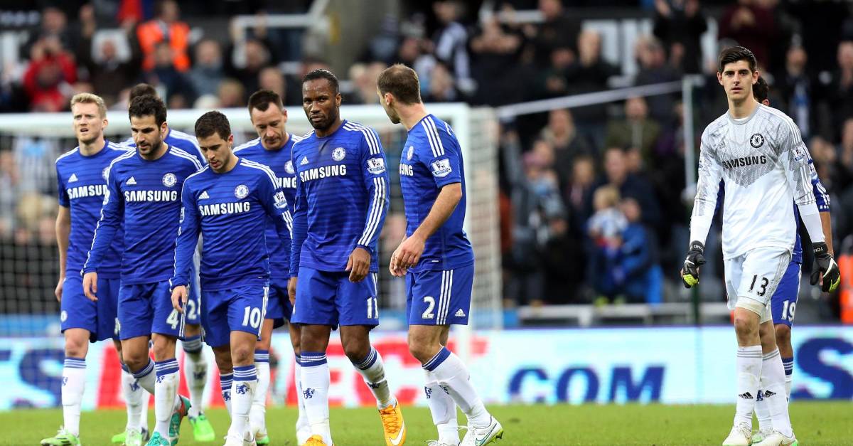 El Newcastle tumbó el invicto del líder Chelsea