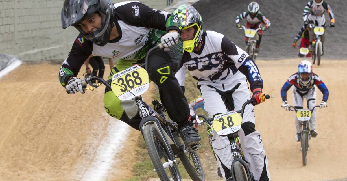 Así se vive el Torneo Nacional de BMX en Envigado