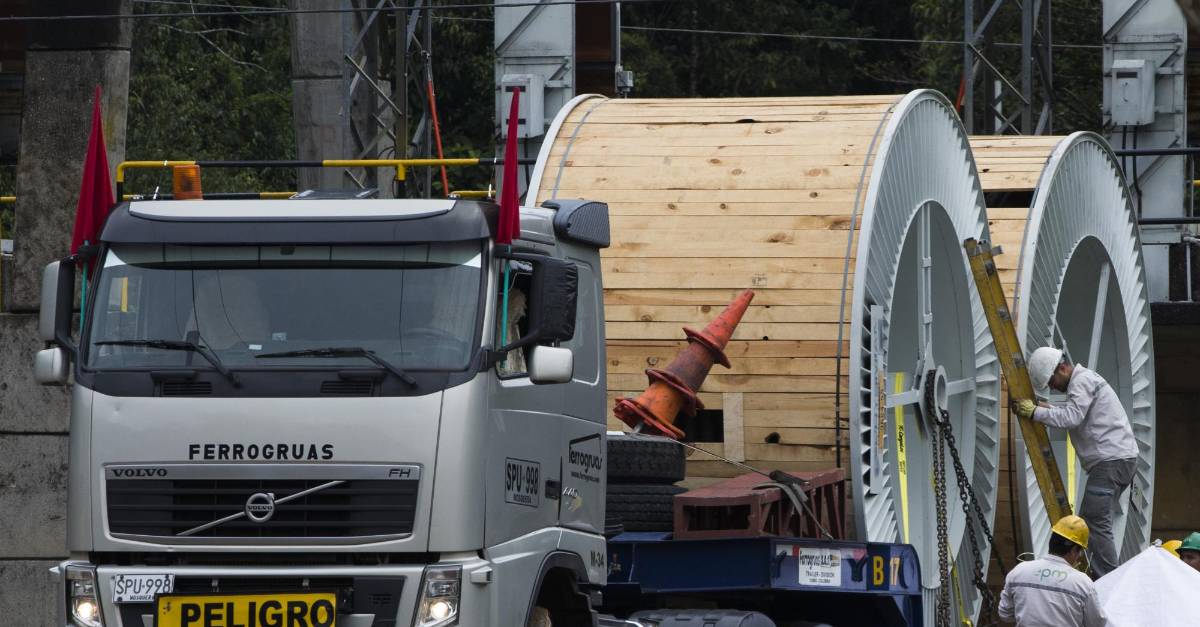 Cables llegaron a Guatapé más rápido de lo previsto