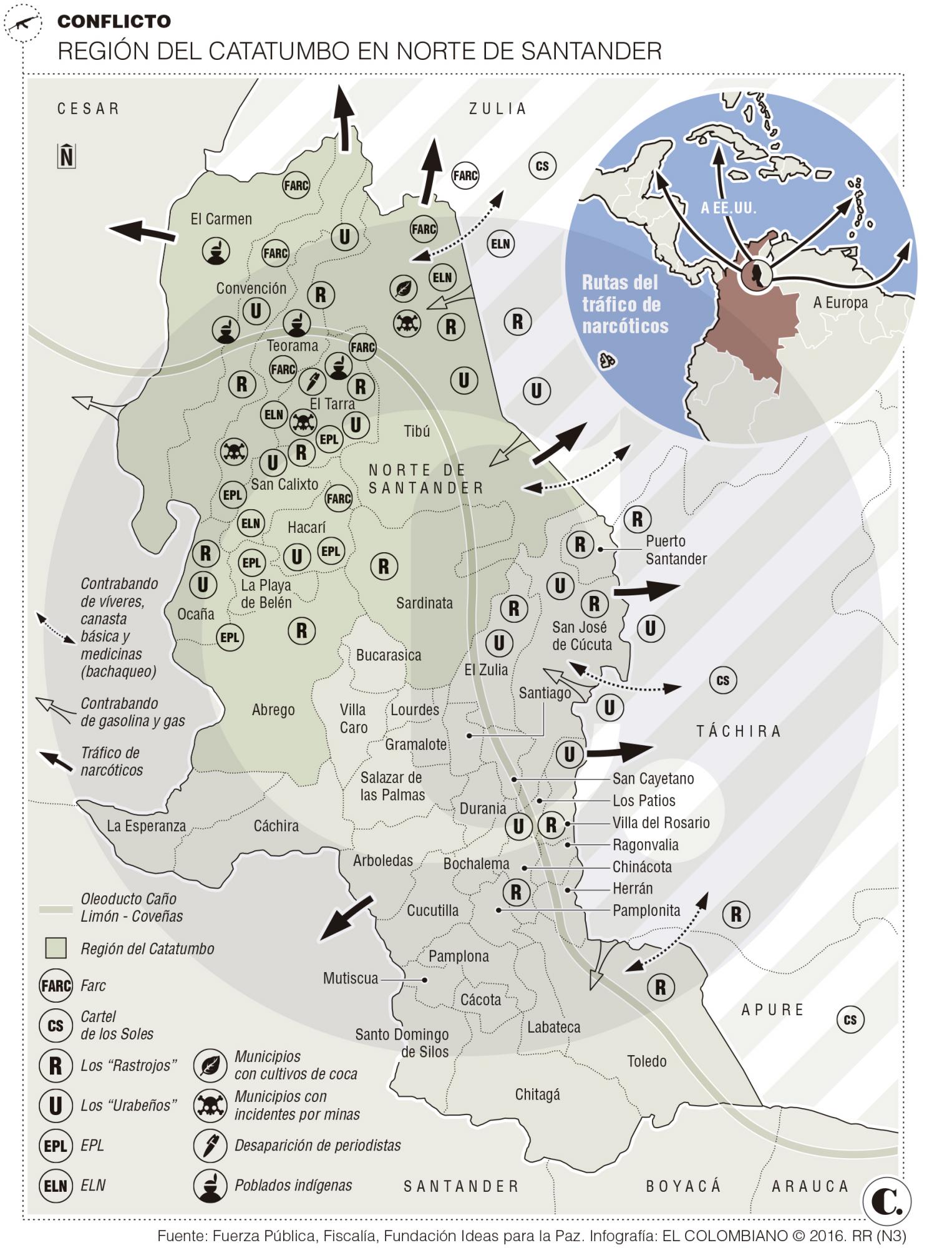 El Catatumbo: una región de disputas, violencia y riqueza