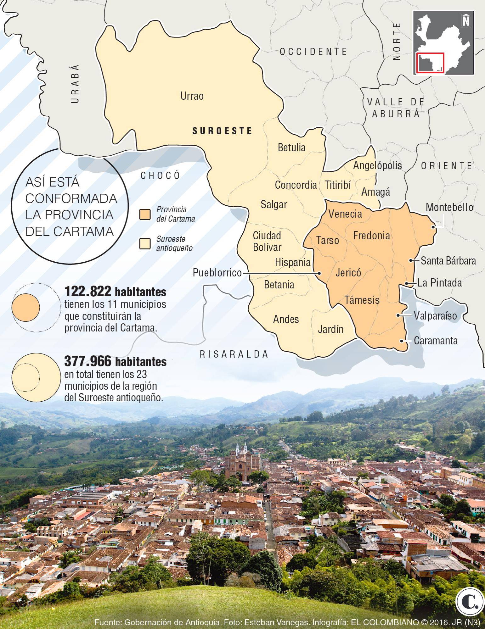 Provincia Cartama, a debate en octubre por Asamblea