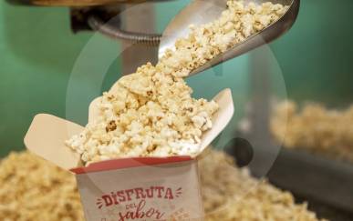 Prepare sus crispetas como las del cine