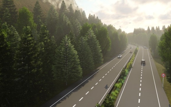 Horizonte despejado para construir millonaria doble calzada en Oriente