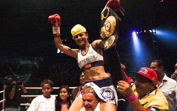 Campeona mundial de boxeo peleará en El Tesoro